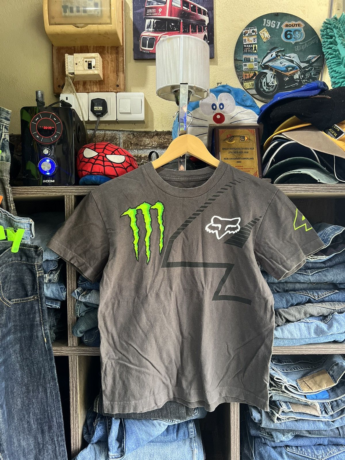 Fox Racing × Gentle Monster × Racing 🔥Monster Energy Fox Racing Tees ...