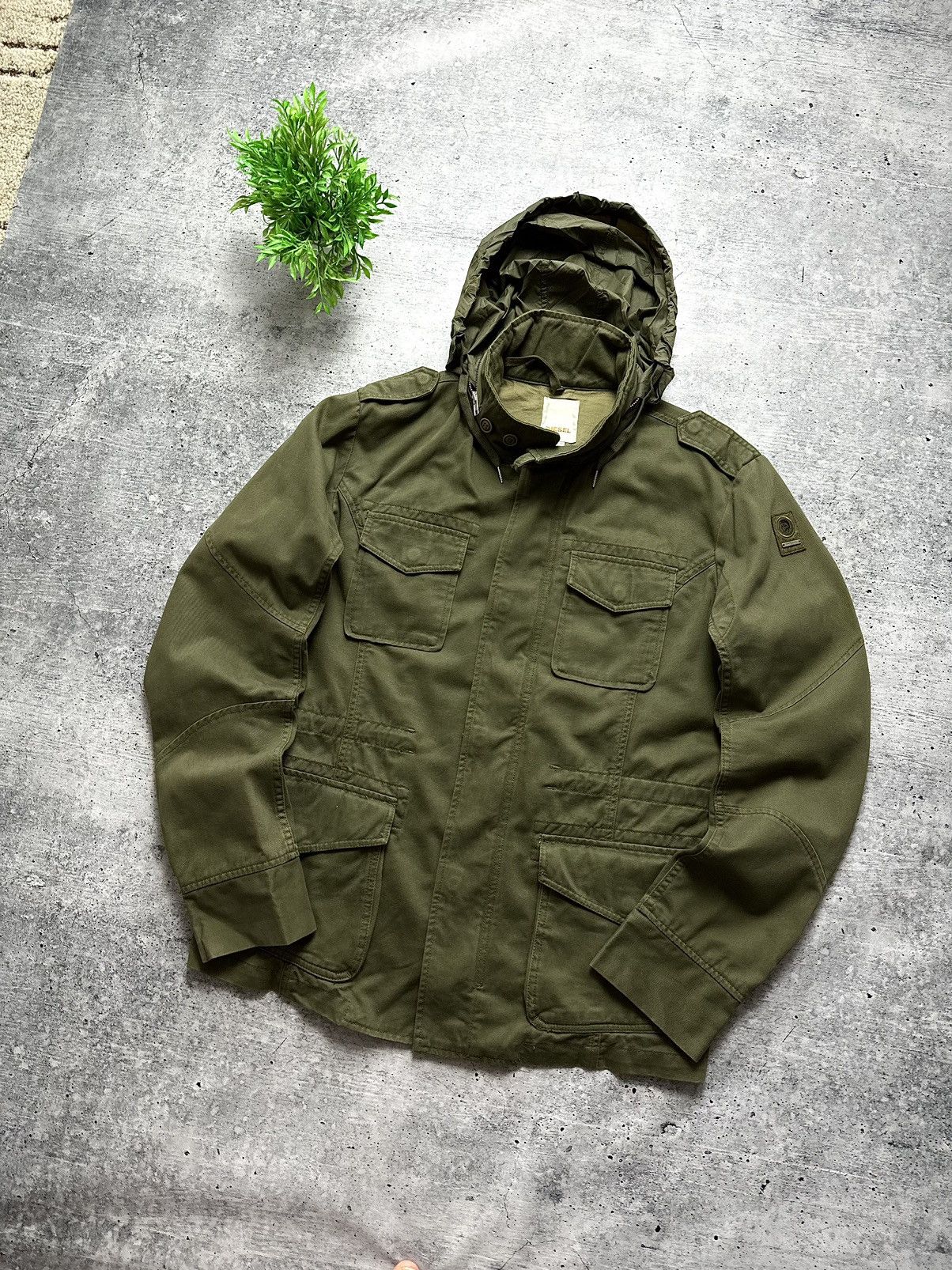 Diesel Vintage Diesel Archive M65 Military Army Y2K Tactical Jacket | Grailed