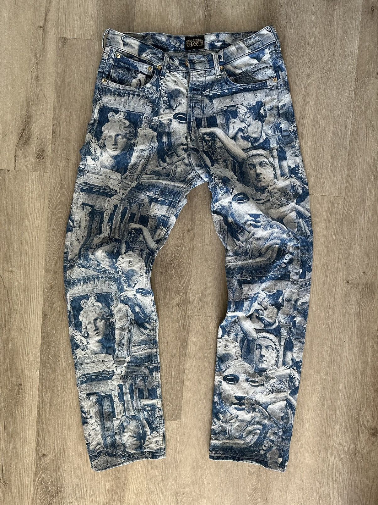 Aries × Lee Aries X Lee Neoclassical Sculpture Denim 31 | Grailed
