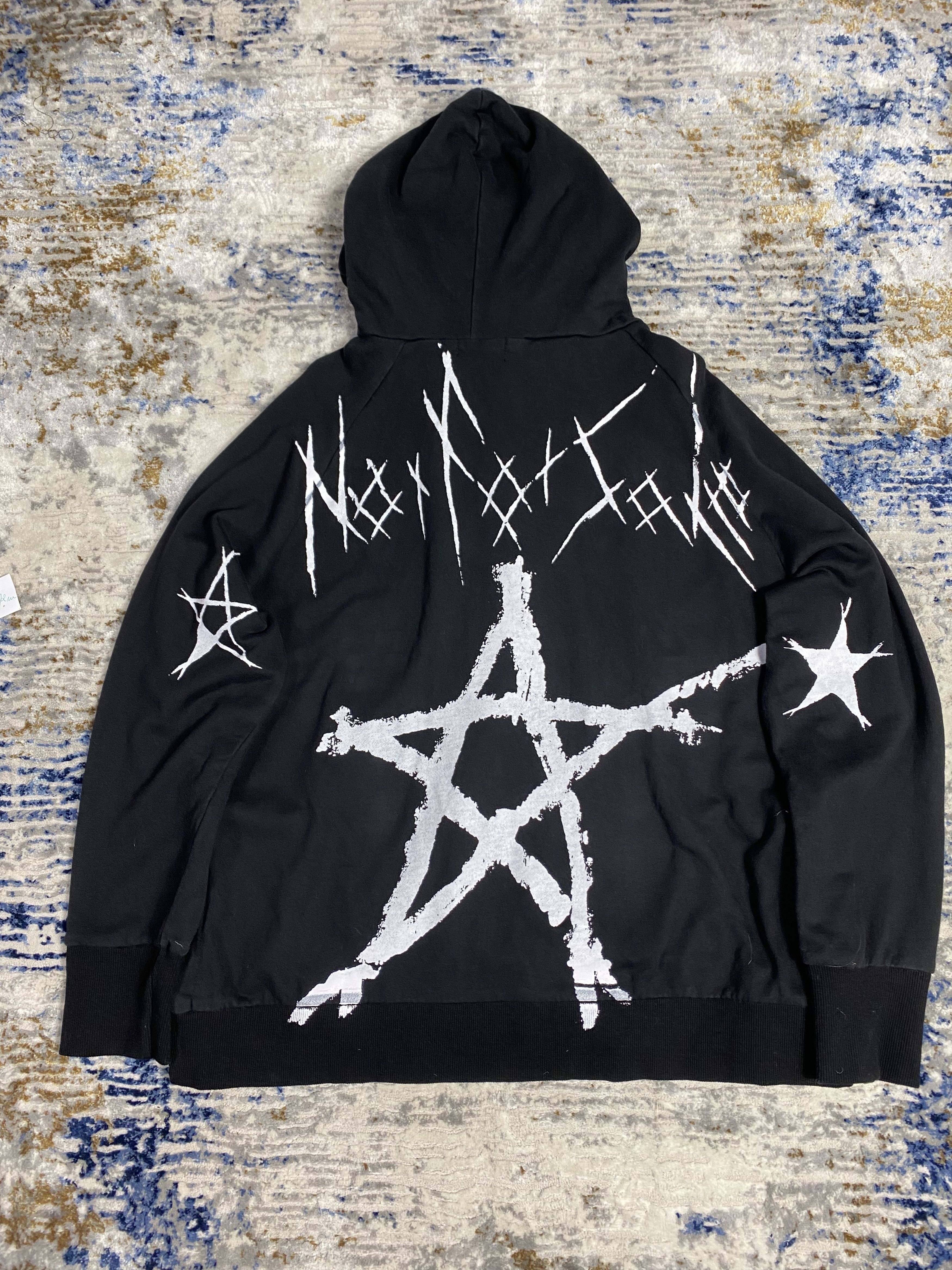 Streetwear × Vintage VINTAGE OPIUM PENTAGRAM FULL ZIP HOODIE | Grailed