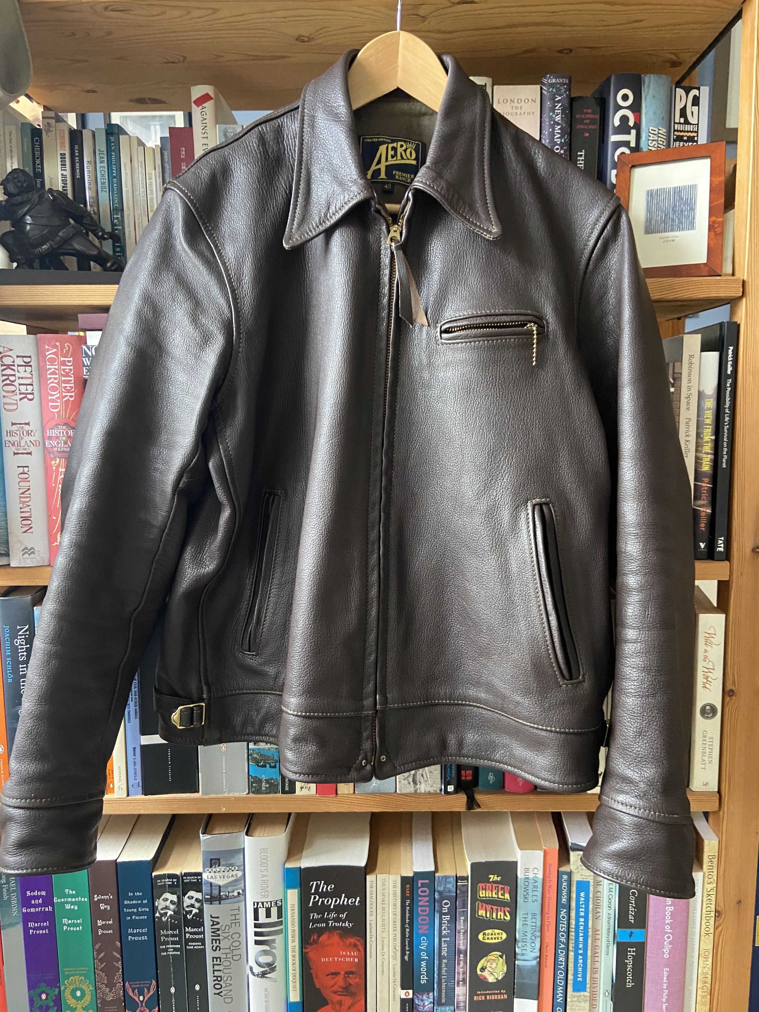 Aero Leather Premier Highwayman jacket | Grailed