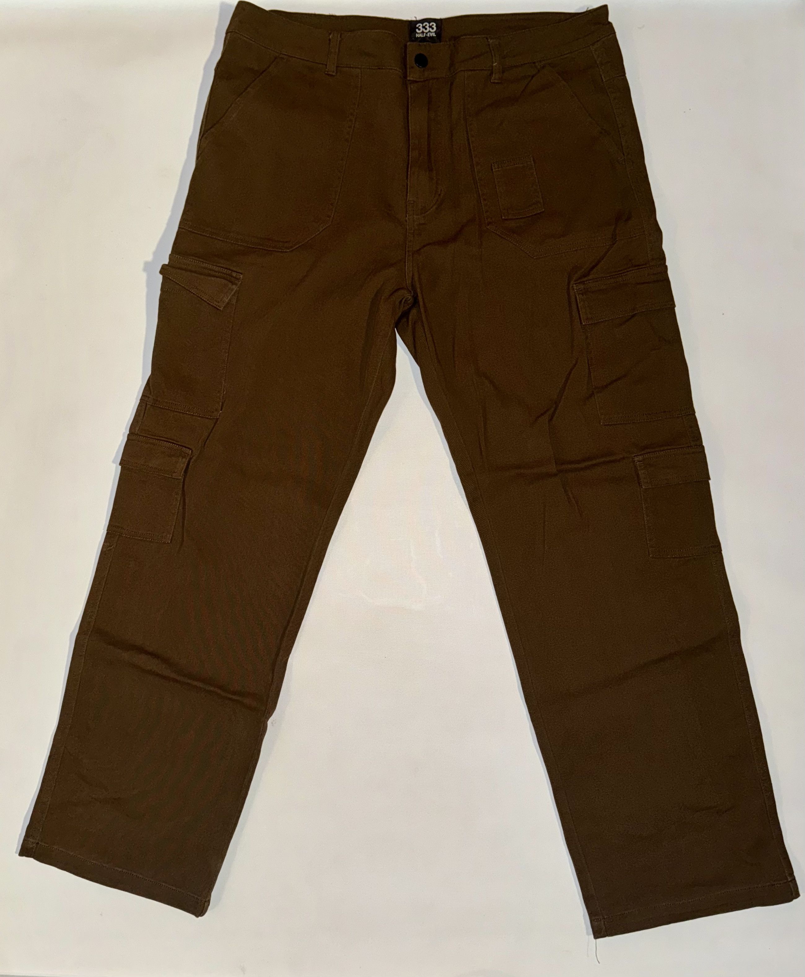 Half Evil NEW Half Evil Brown Cargo Pants | Grailed