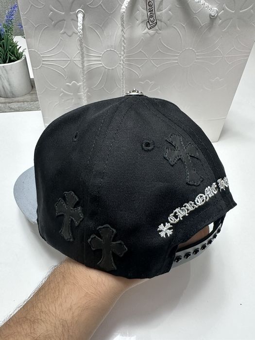 Chrome Hearts Cross Patches Hat | Grailed