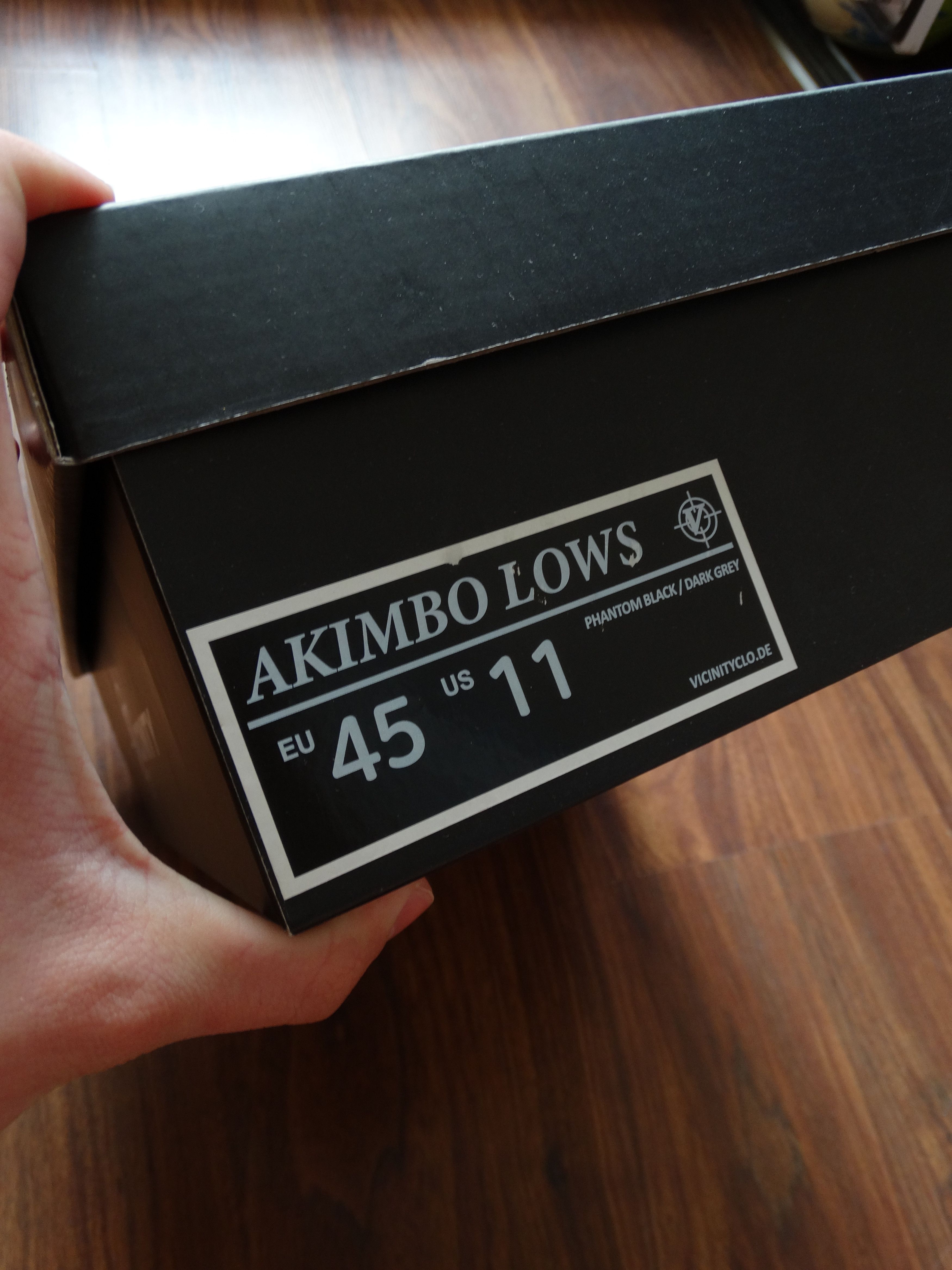 Streetwear Vicinity akimbo lows "Black Phantom" | Grailed