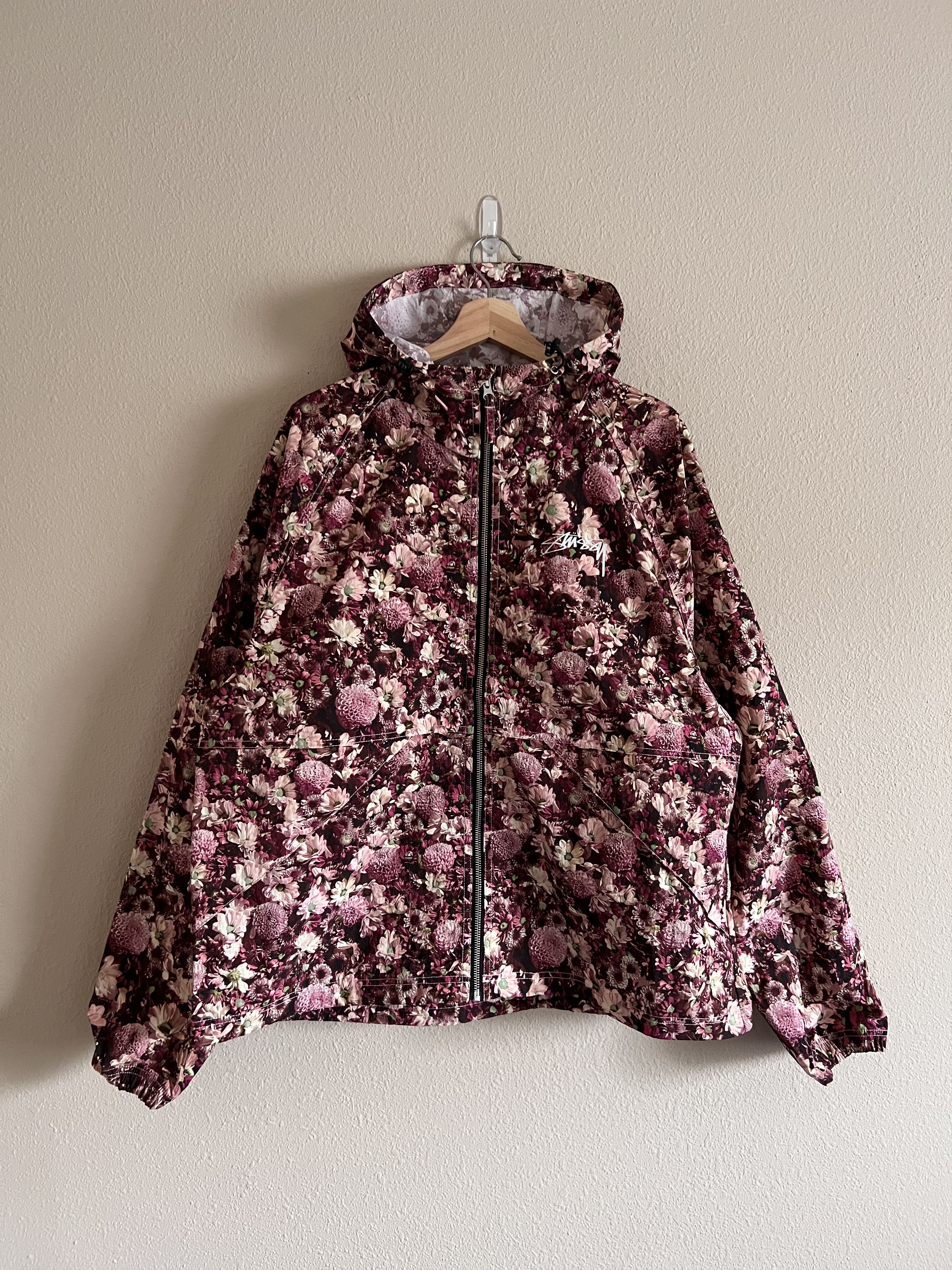 Stussy Stussy Floral Nylon Beach Shell Jacket | Grailed