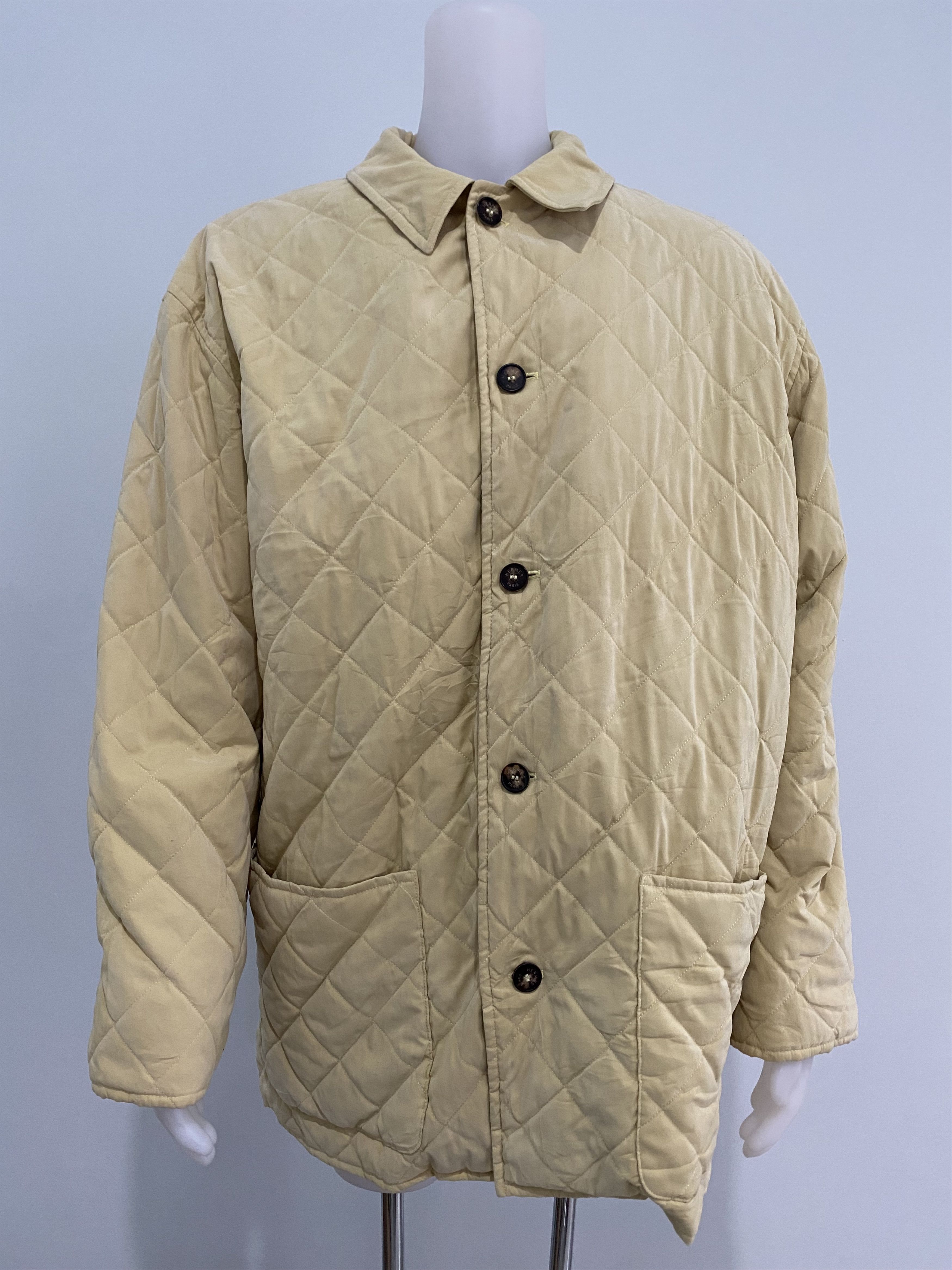 Hermes Vintage Hermes Coat Quilted Inner Wool Jacket | Grailed