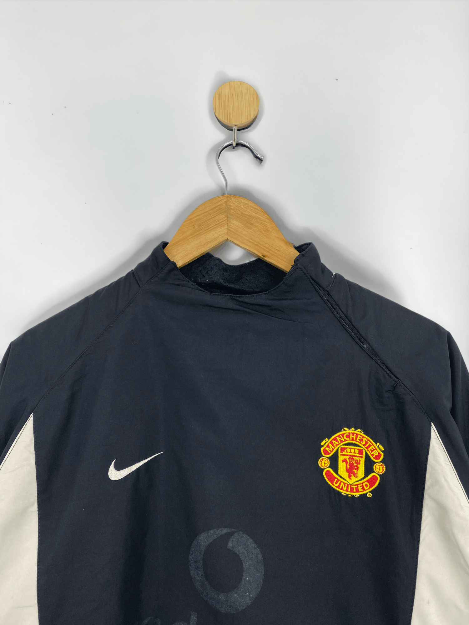 Vintage Rare 2002-2003 Manchester United Pullover Training Jacket | Grailed