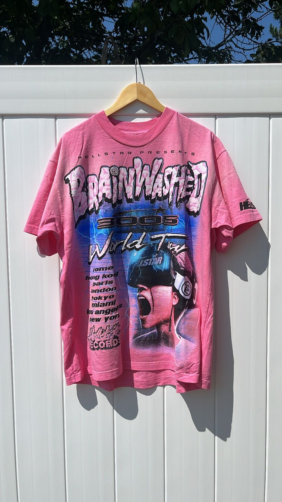 HELLSTAR Hellstar Capsule 10 - Brainwashed Tour Tee | Grailed