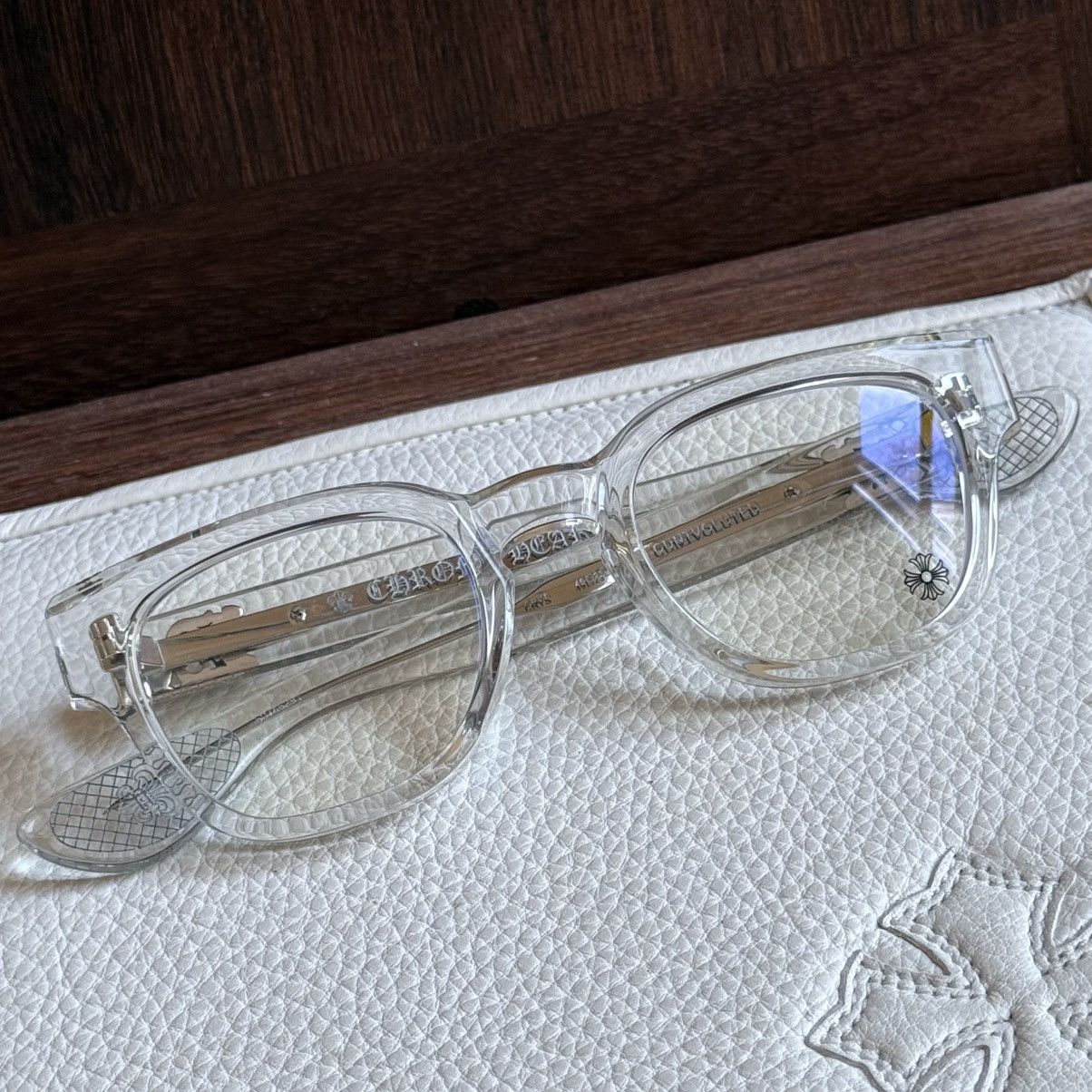 Chrome Hearts 💎JEWEL💎 Chrome hearts Contvoluted Glasses | Grailed