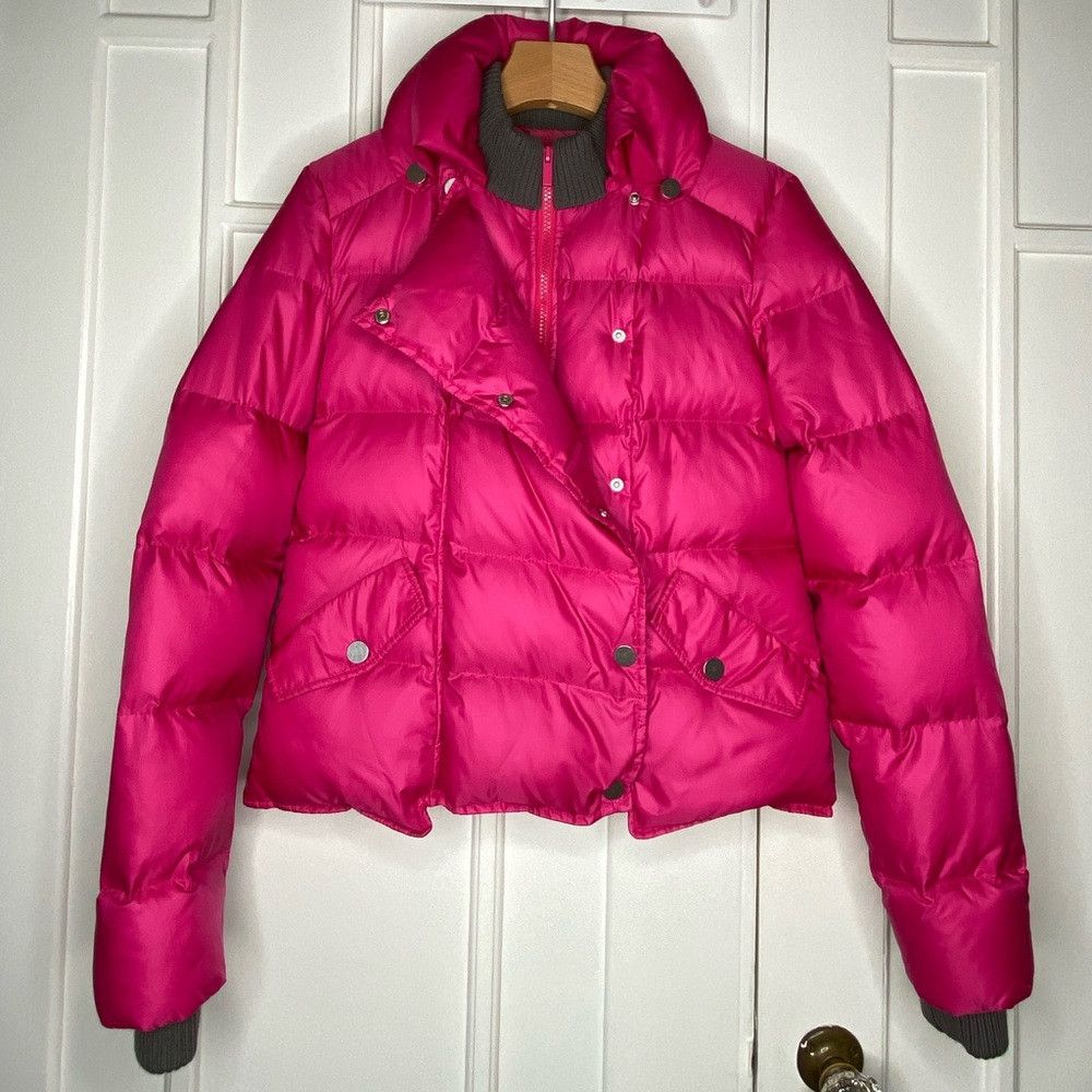 Bcbg Maxazria Hot Barbie pink BCBG puffer jacket/coat. | Grailed
