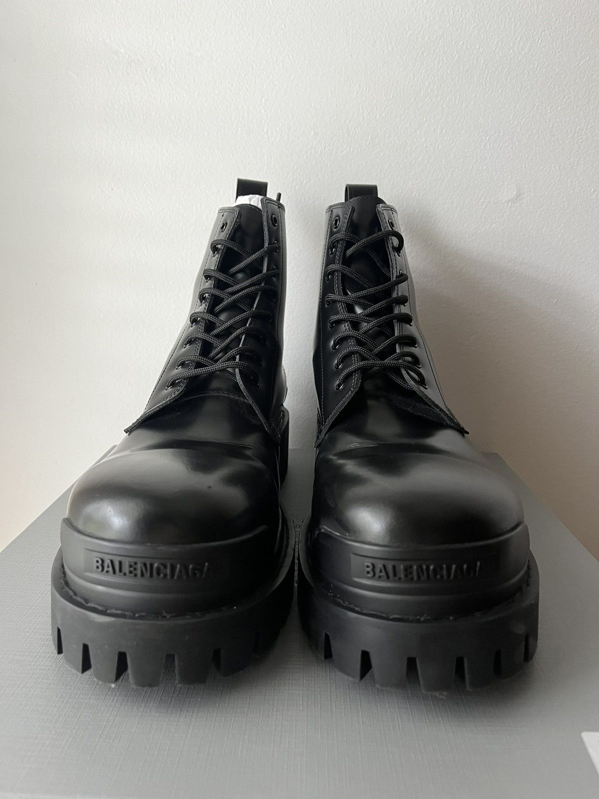 Balenciaga Strike Lace-Up Boot | Grailed