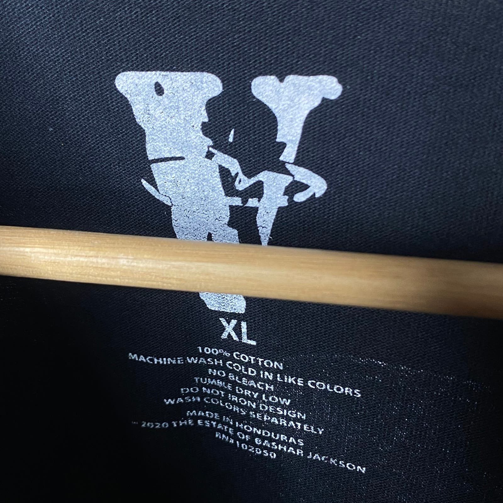 Vlone Pop Smoke Shoot for the Stars The Woo Rose Tour Merch Tee XL ...