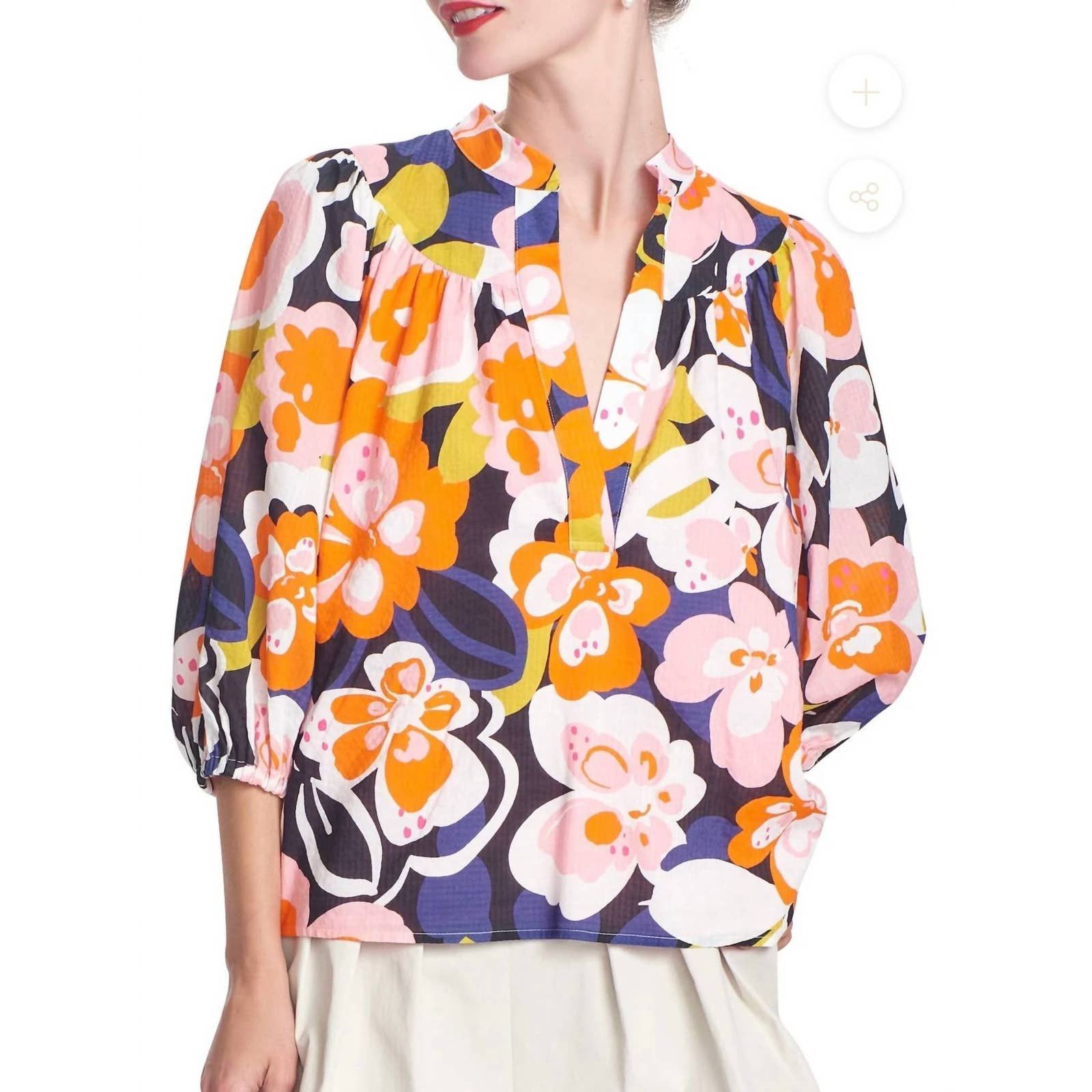 Corey Lynn Calter COREY LYNN CALTER Corinne Top In Multi | Grailed