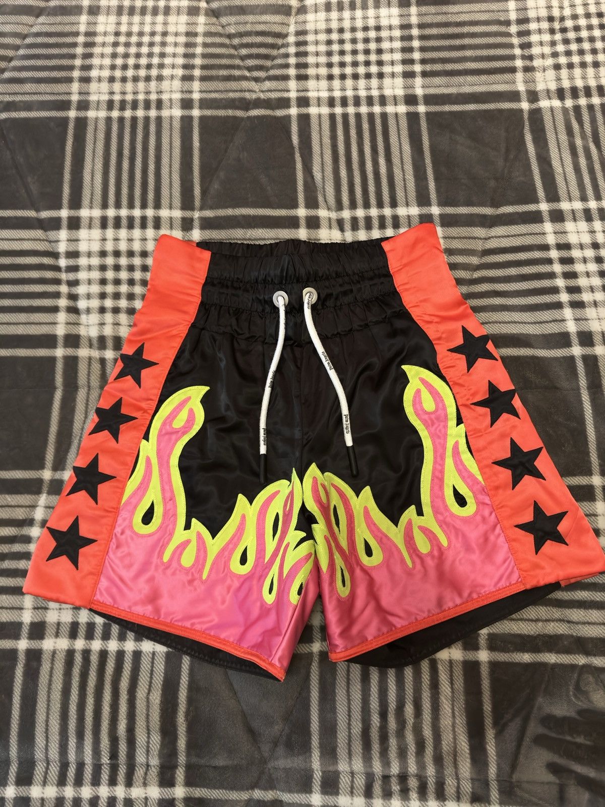 Palm Angels Palm Angels Flaming Boxer Shorts | Grailed