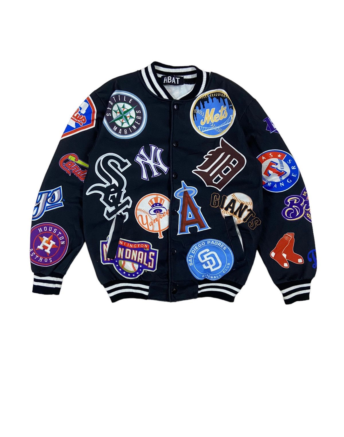 MLB Vintage Triple A Baseball All MLB Teams Rare Jacket HBAT | Grailed
