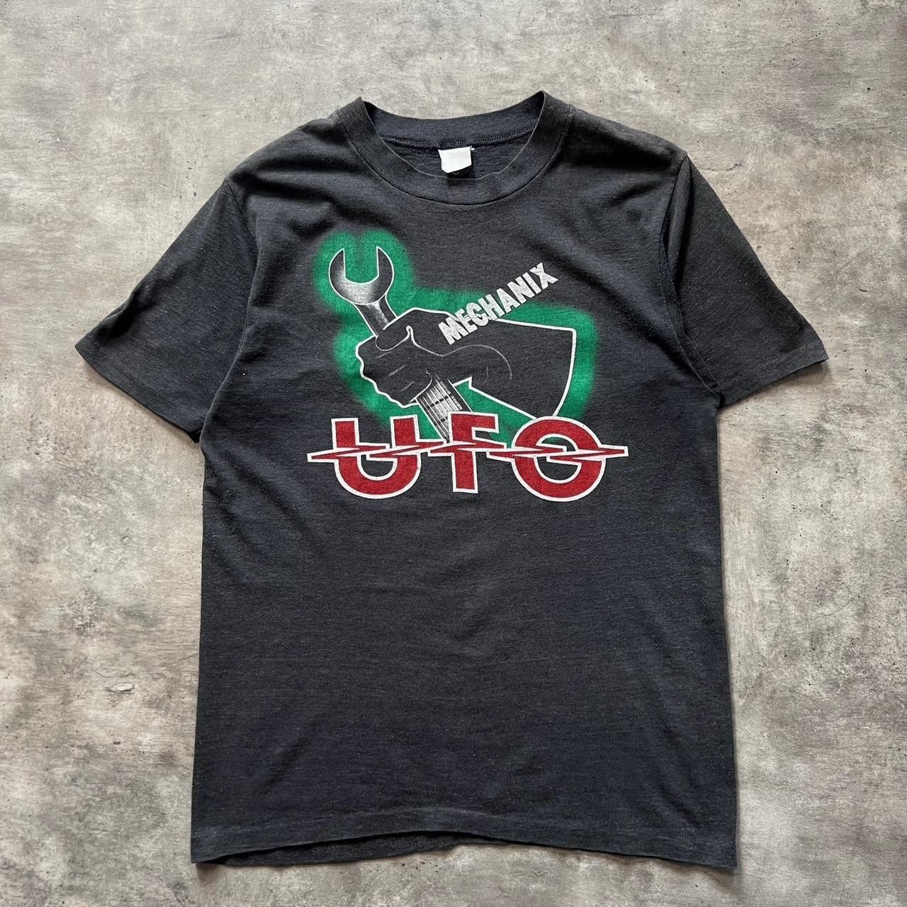 Band Tees × Vintage 80’s UFO Mechanix Tour T-shirt | Grailed