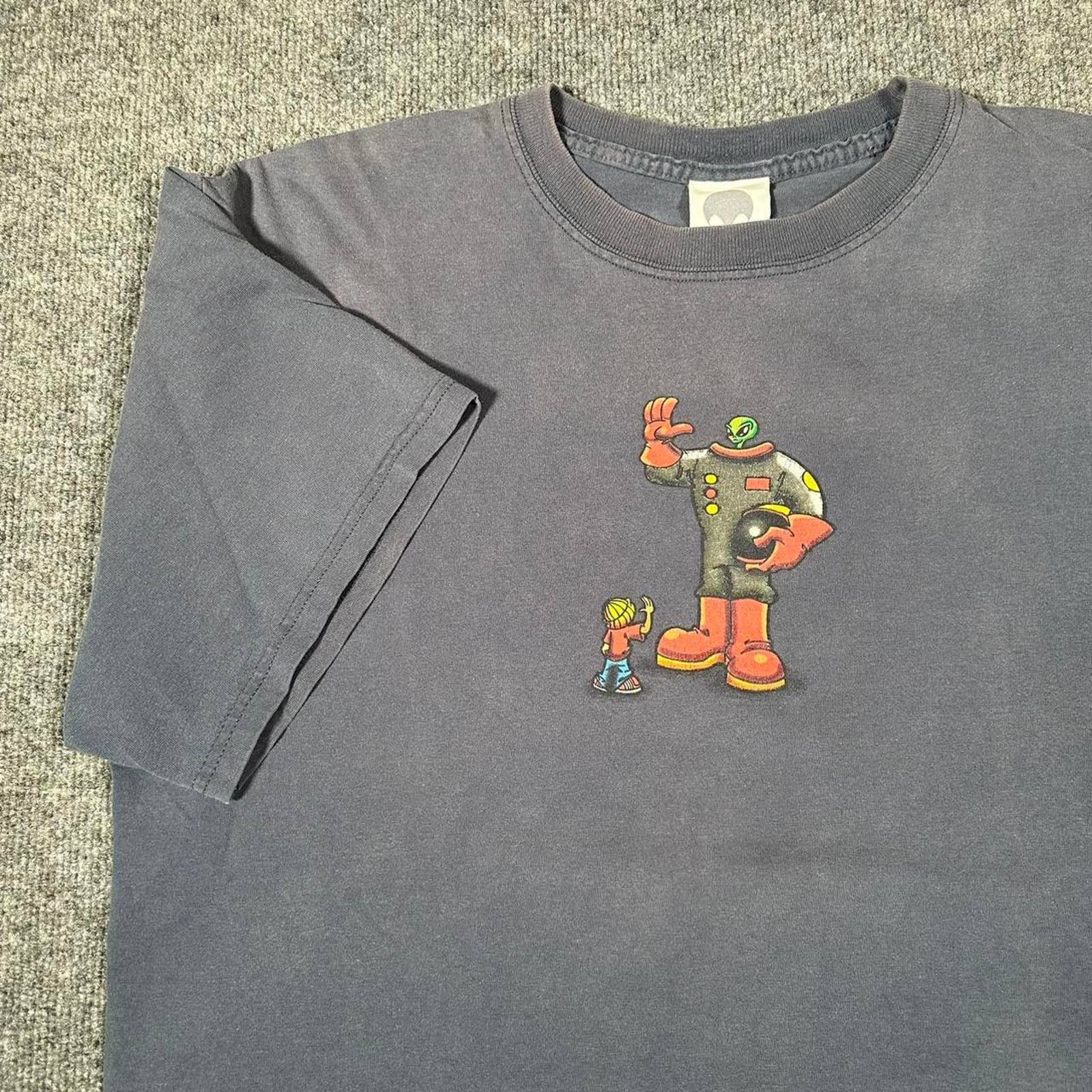 Vintage Vintage Alien Nation T Shirt Faded Cartoon Art | Grailed