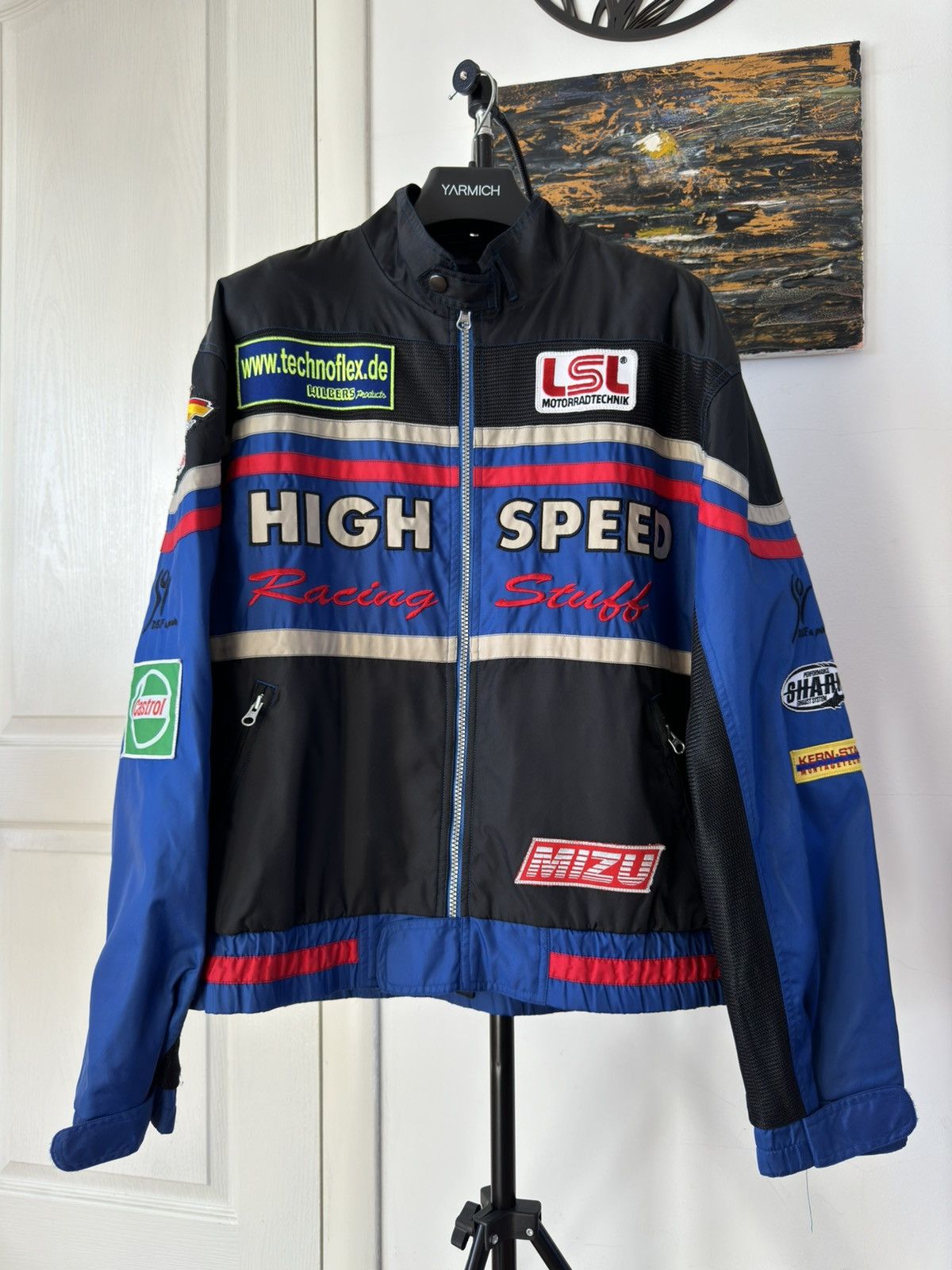 Racing × Vintage Vintage 90s High Speed Mizu Castrol Racing Jacket ...