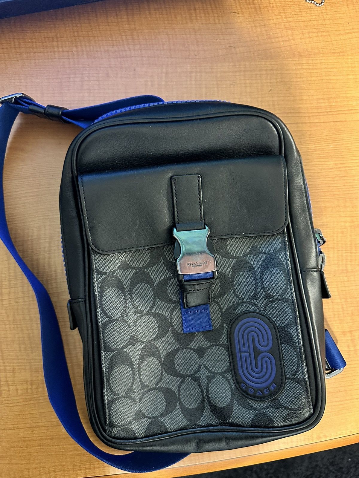 Coach Track Pack In Signature Canvas With Coach Patch | Grailed