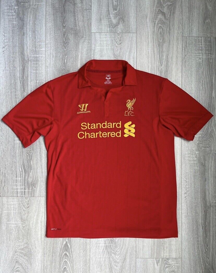 Liverpool × Soccer Jersey × Warrior Warrior FC Liverpool Jersey 2012-13 ...