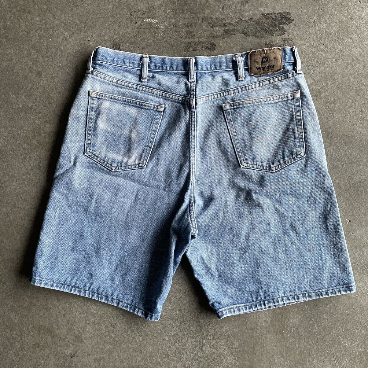 Streetwear × Vintage × Wrangler Vintage 90s Wrangler Baggy Denim Jorts ...