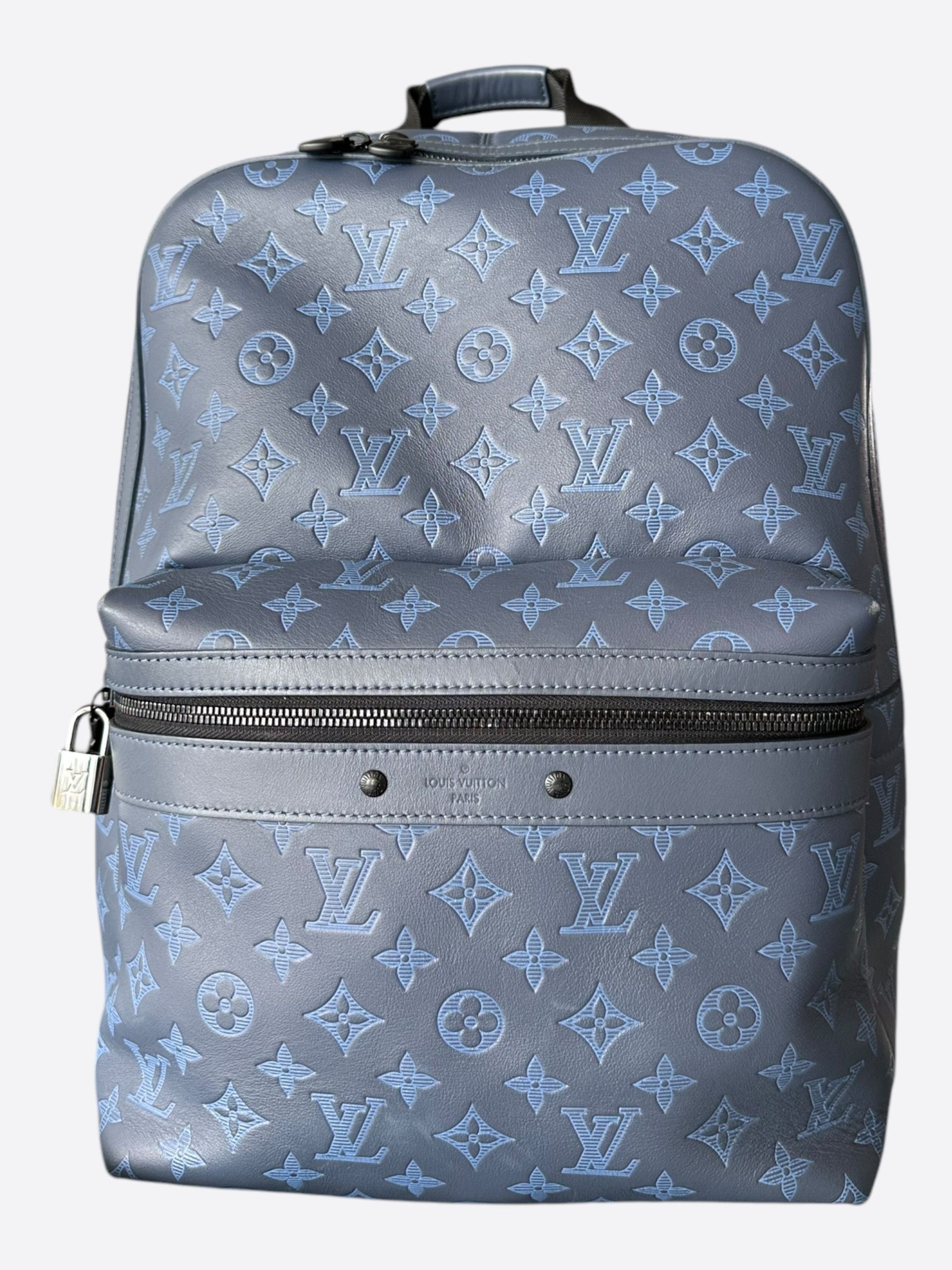 Louis Vuitton Louis Vuitton Blue Shadow Monogram Sprinter Backpack ...