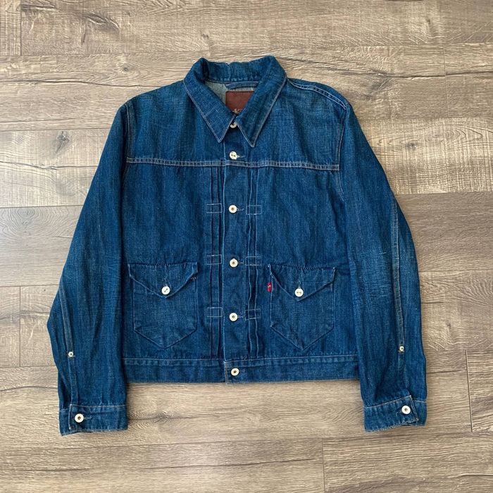 Vintage Vintage 90s 2000s Levi's Type 1 Denim Jacket Big E Capital E ...