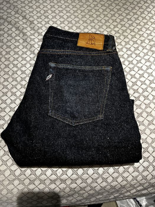 Pure Blue Japan Super Rough SR-013 18oz / Slim Taper | Grailed