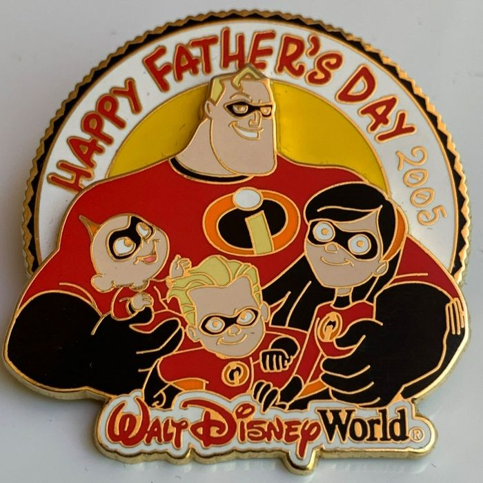 Disney Disney Father's Day Mr. Incredible & Family Collectible Pin ...