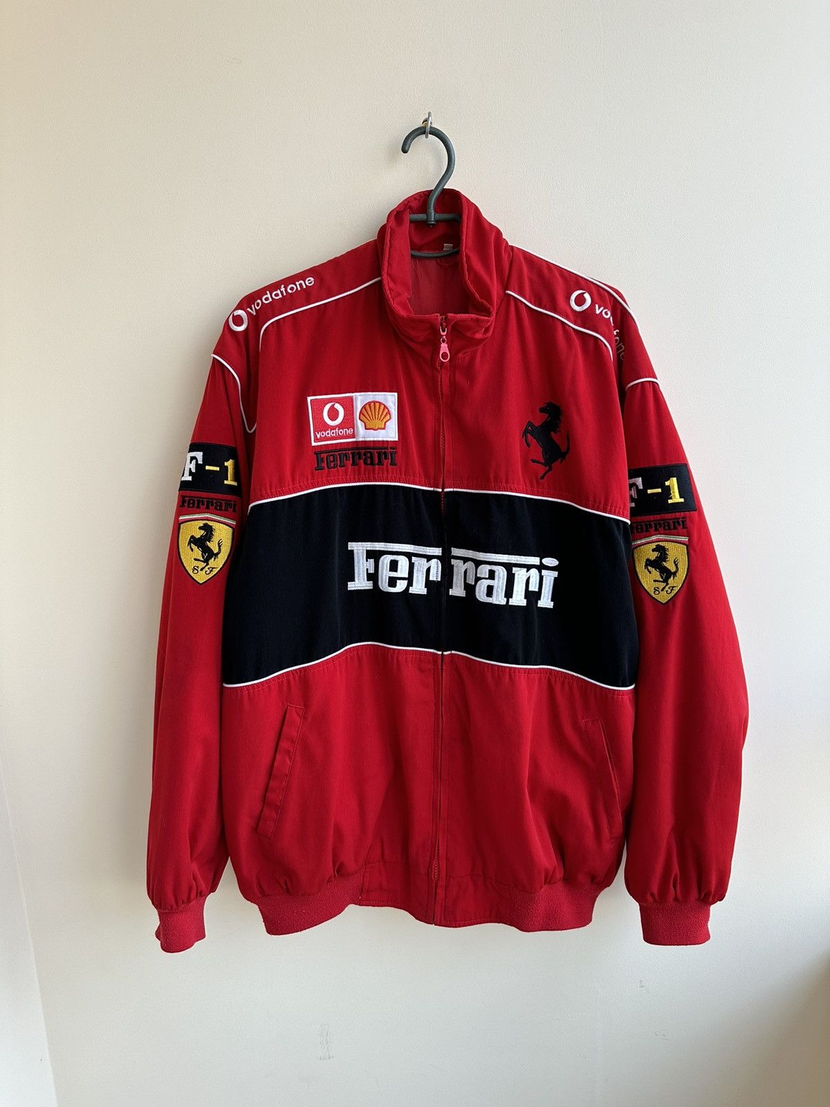 Ferrari × Vintage Vintage Ferrari jacket Vodafone racing | Grailed