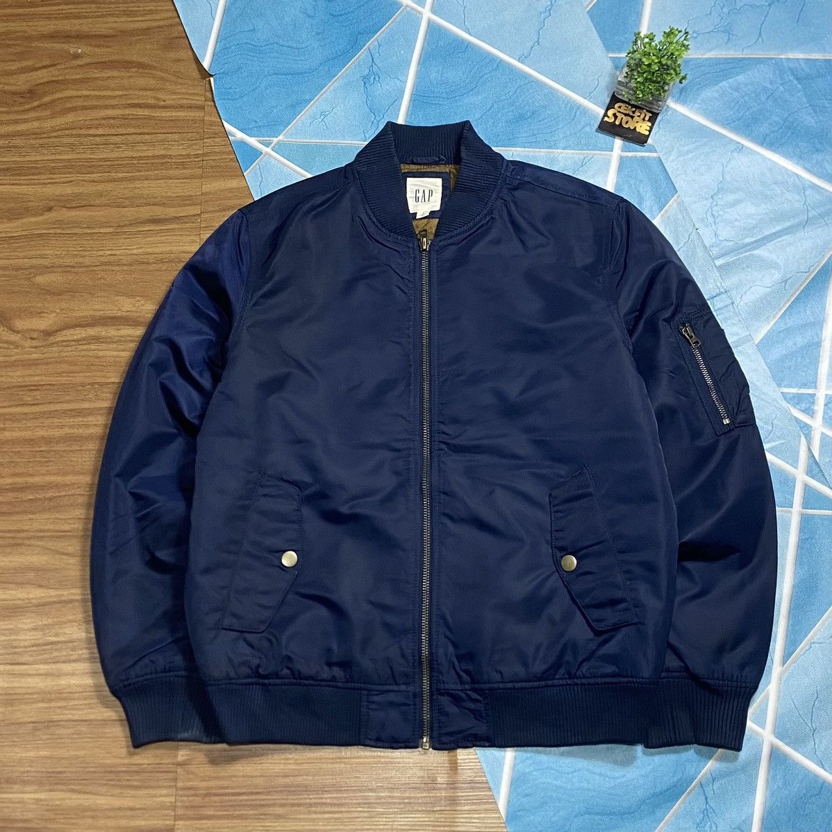 Bomber Jacket × Gap × Vintage Vintage Gap Bomber Jacket MA1 | Grailed