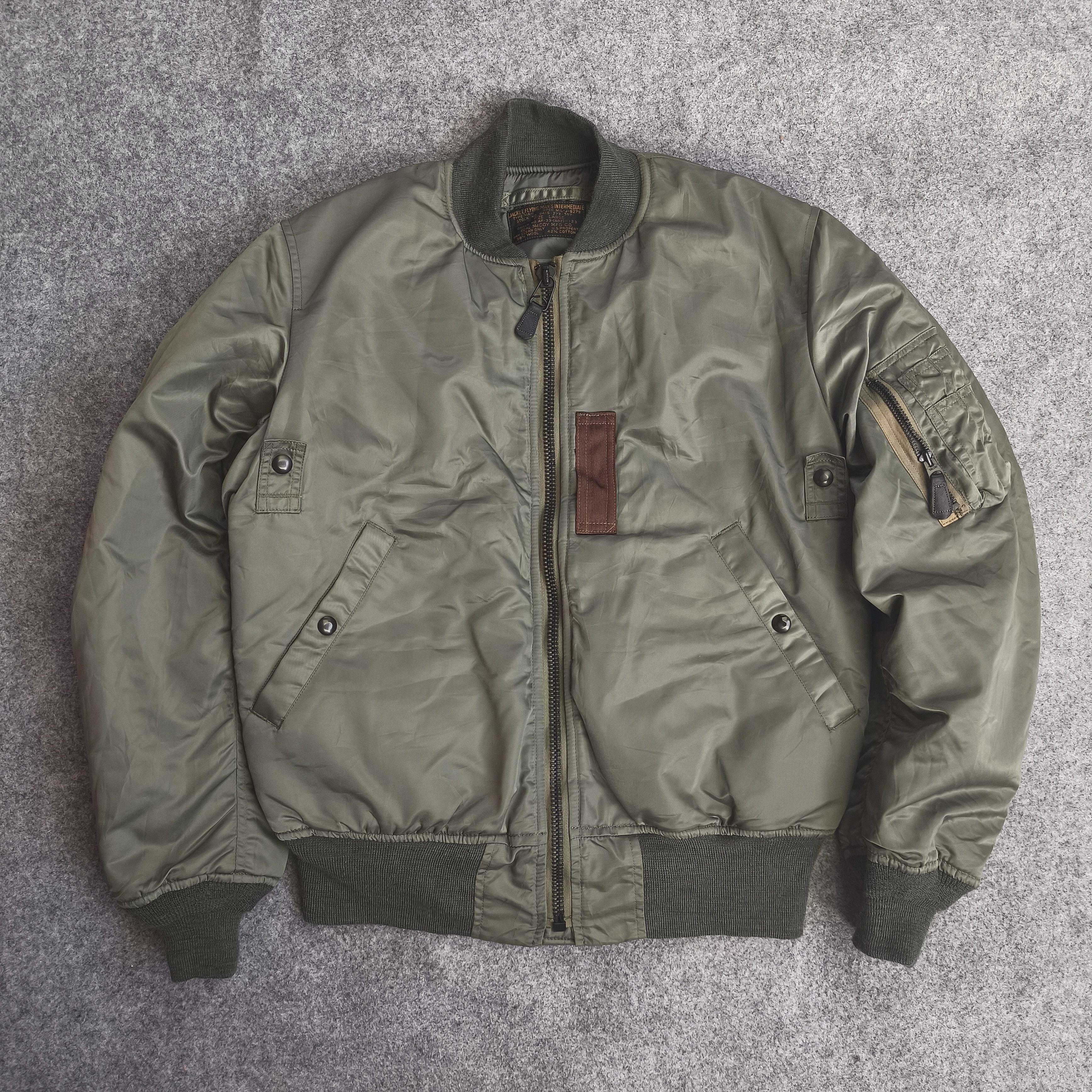 The Real McCoy's 90s The Real McCoy Type MA-1 Flying Intermediate OG ...