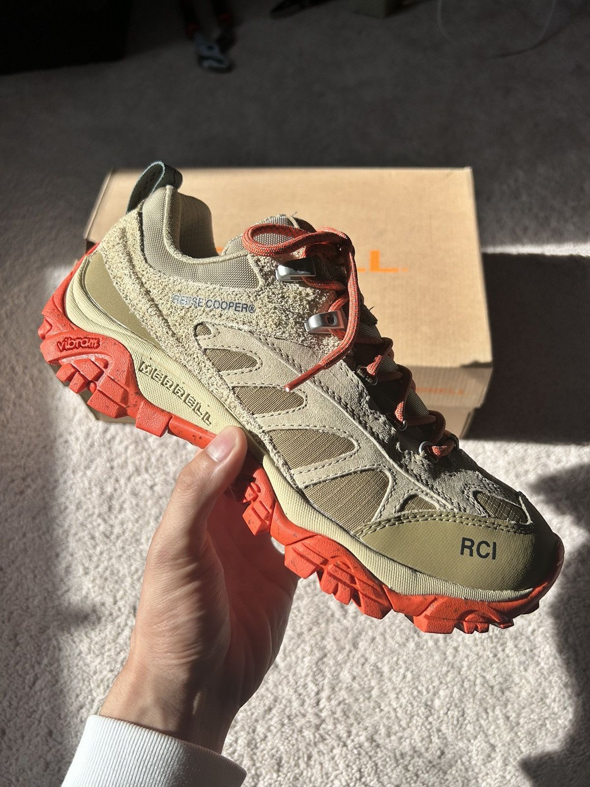 Reese Cooper Reese Cooper Merrell 1TRL Moab Mesa Luxe Khaki Coyote ...