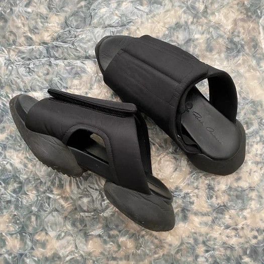 Adidas Rick Owens adidas cargo sandal clogs | Grailed