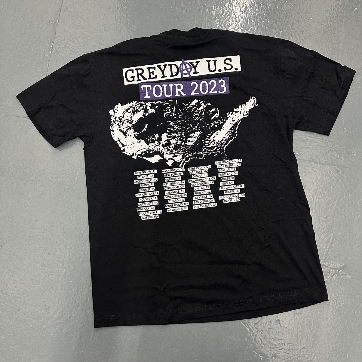G59 Records Grey Day Tour T Shirt 2023 | Grailed