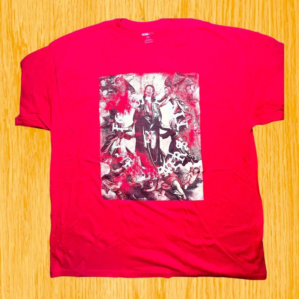 Streetwear Forgive All The Sinners Graffiti Saint Designer Streetwear T ...