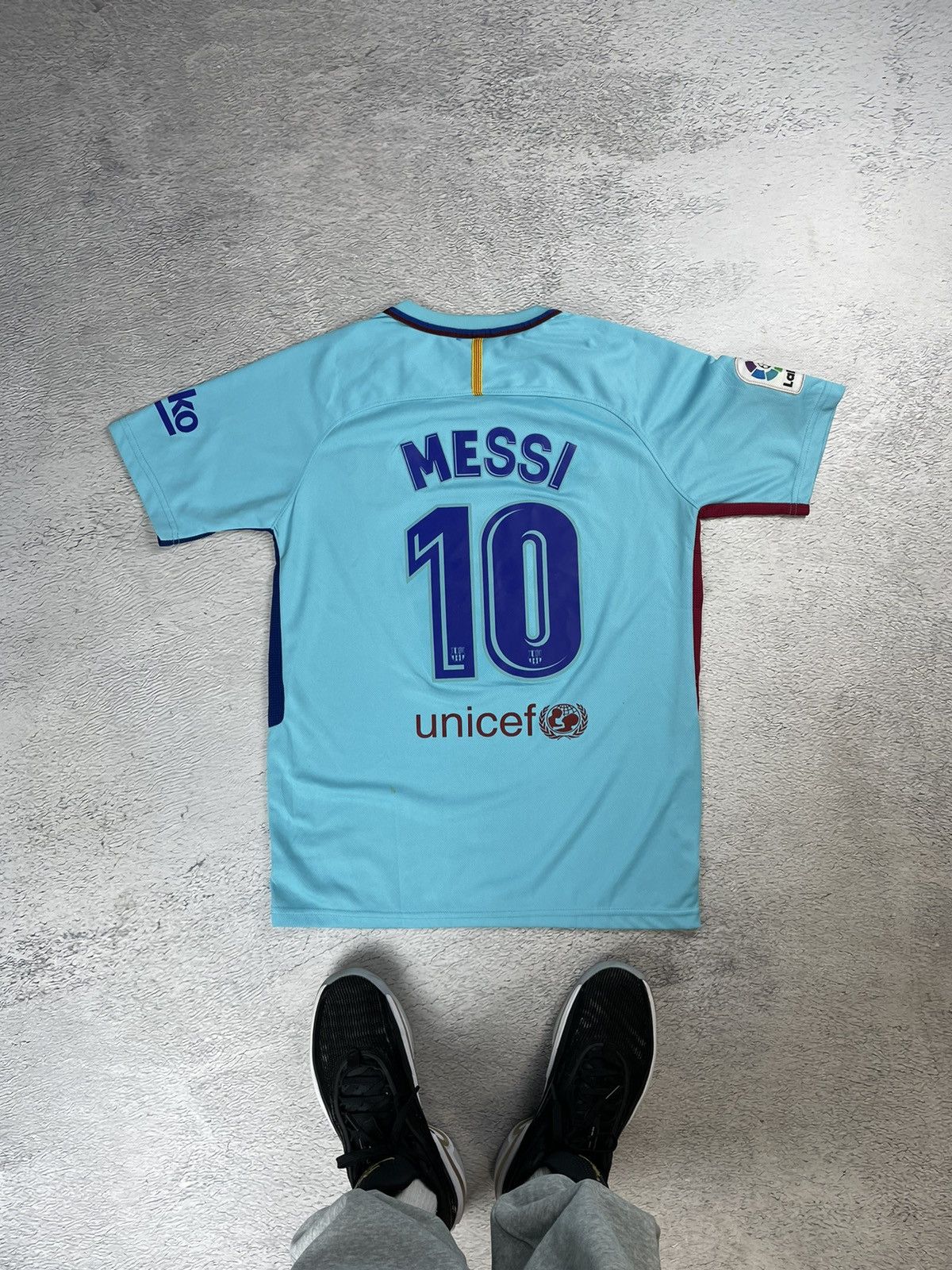 F.C. Barcelona × Nike × Vintage MESSI Vintage Barcelona 2017/18 Nike ...