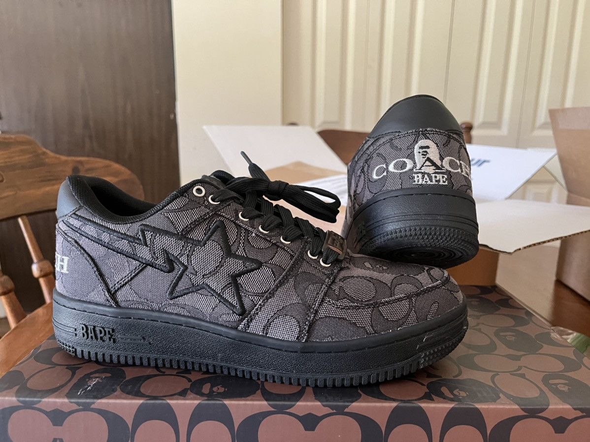 Bape Bape x Coach Bapesta | Grailed