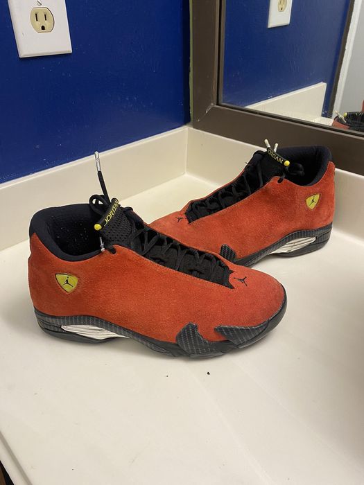 Jordan Brand Jordan retro 14 Ferrari red | Grailed
