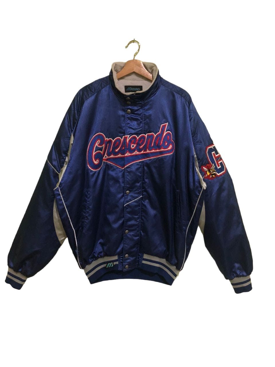 MLB × Mizuno × Varsity Vintage Mizuno Varsity Jacket Snap Button ...