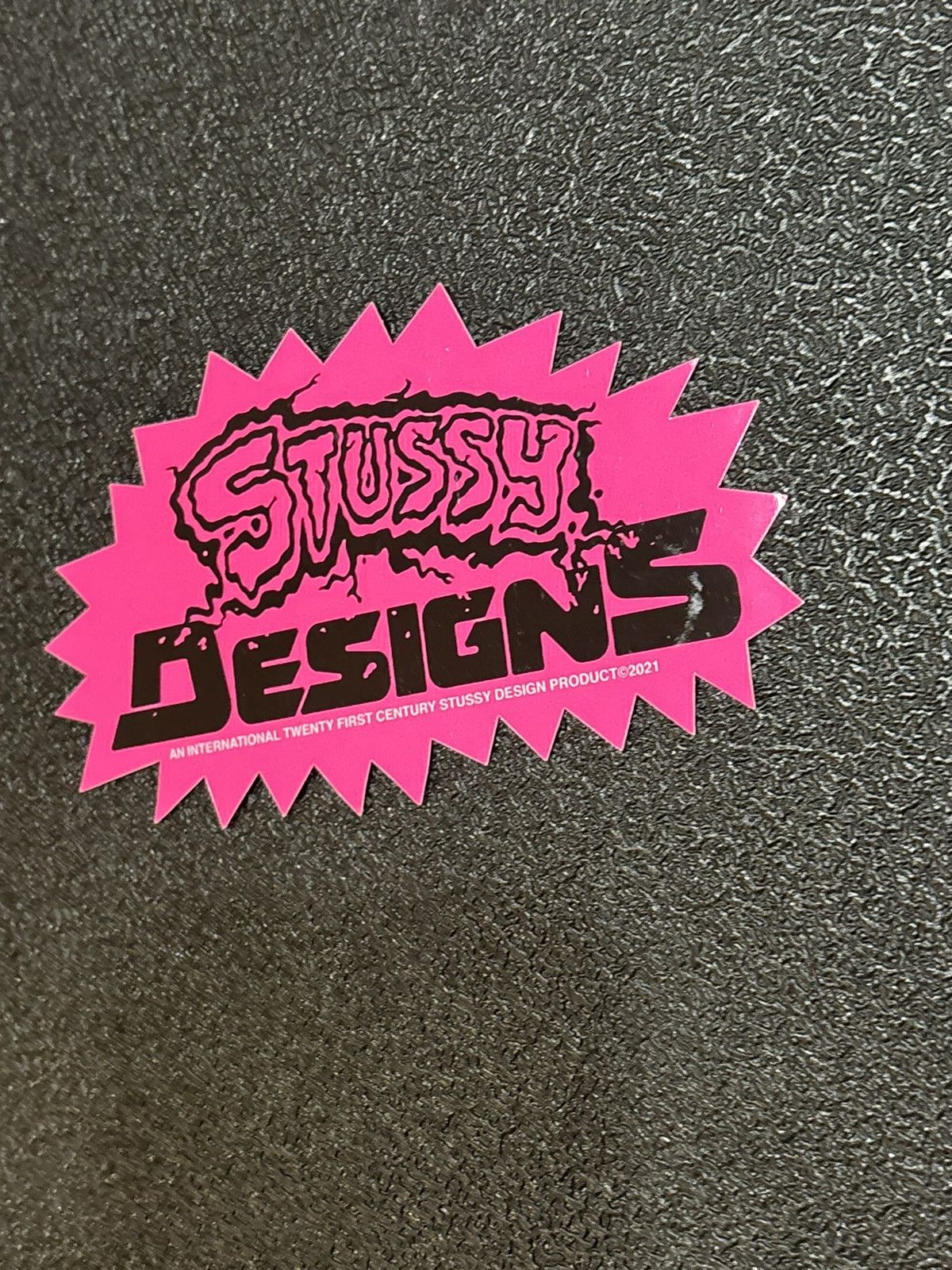 Stussy STUSSY DESIGNS Comic Pop art Cutout Rancid Style Sticker | Grailed