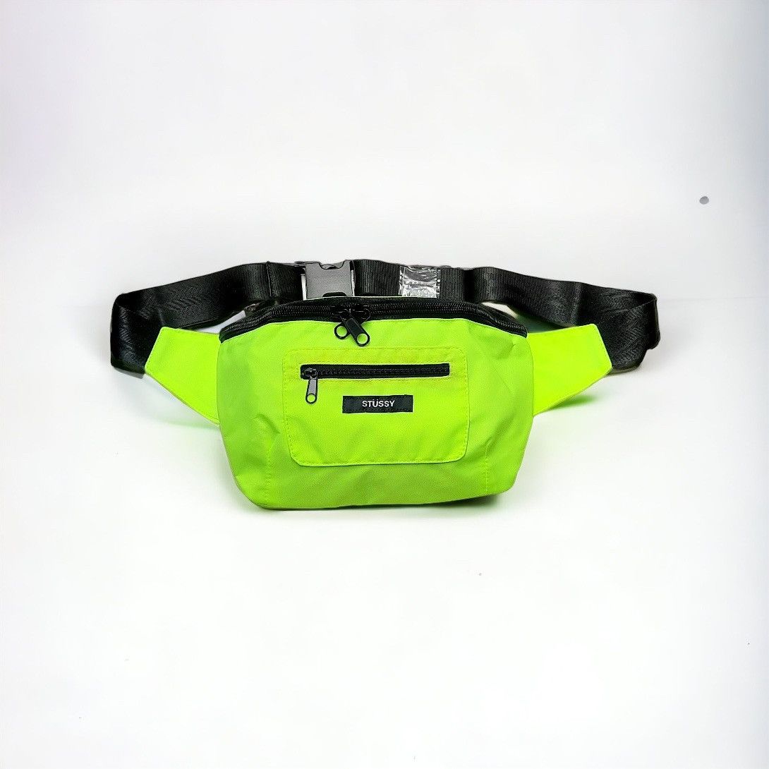 Streetwear × Stussy Stussy Neon Fanny Pack | Grailed