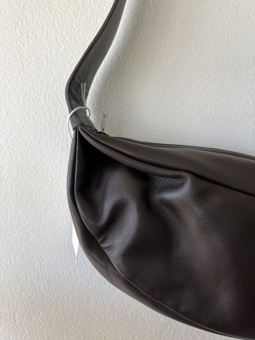 Cos leather crossbody sling bag shoulder swing | Grailed
