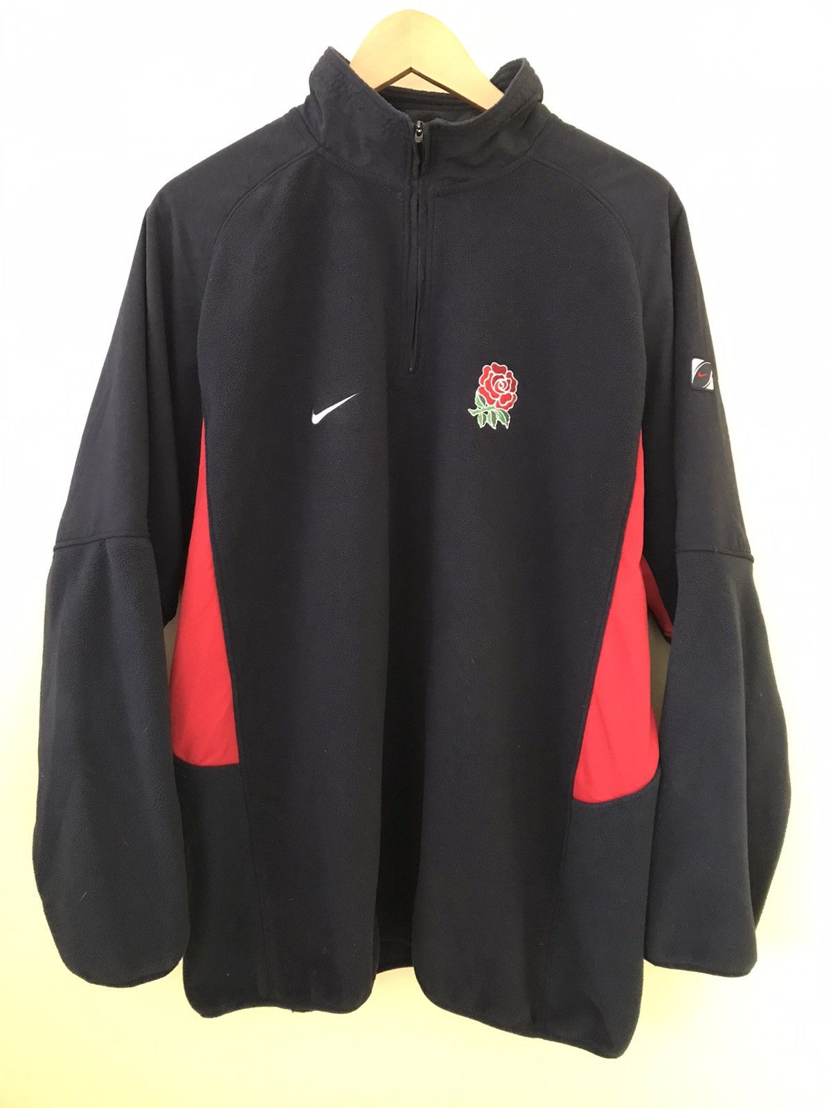 Nike England Rugby Union Nike vintage fleece anorak jacket | Grailed