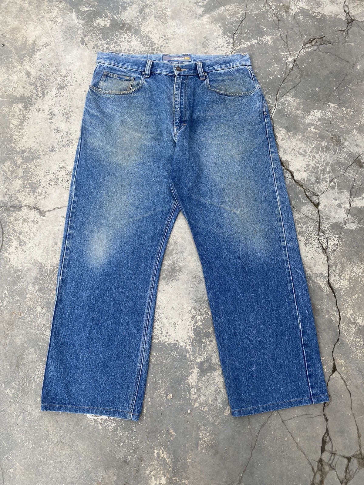 Alpha Numeric Clothing × Vintage ALPHA NUMERIC Vintage Baggy Jeans | Grailed