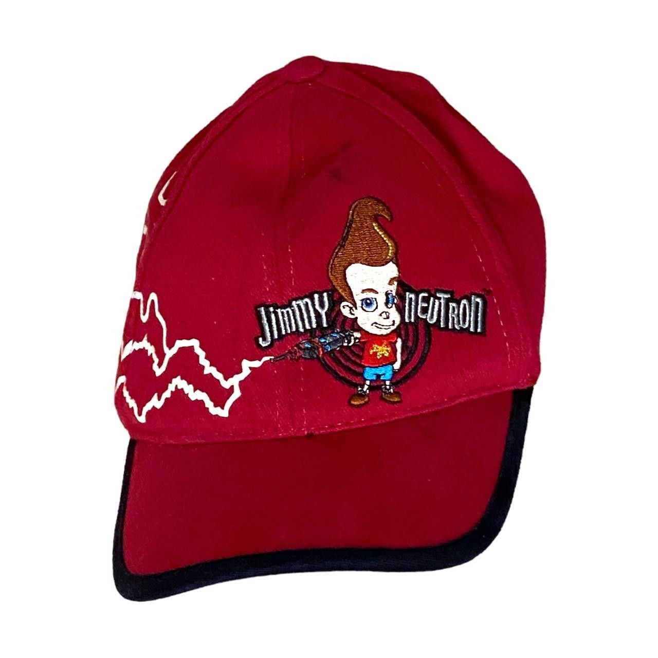 Vintage 2002 Vintage Jimmy Neutron Red Strap Back Hat Cap | Grailed
