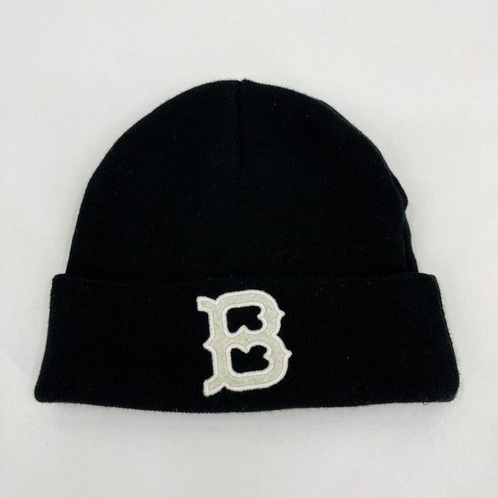 Vintage Blue Marlin Beanie Men's One Size Black Brooklyn Royal Giants ...