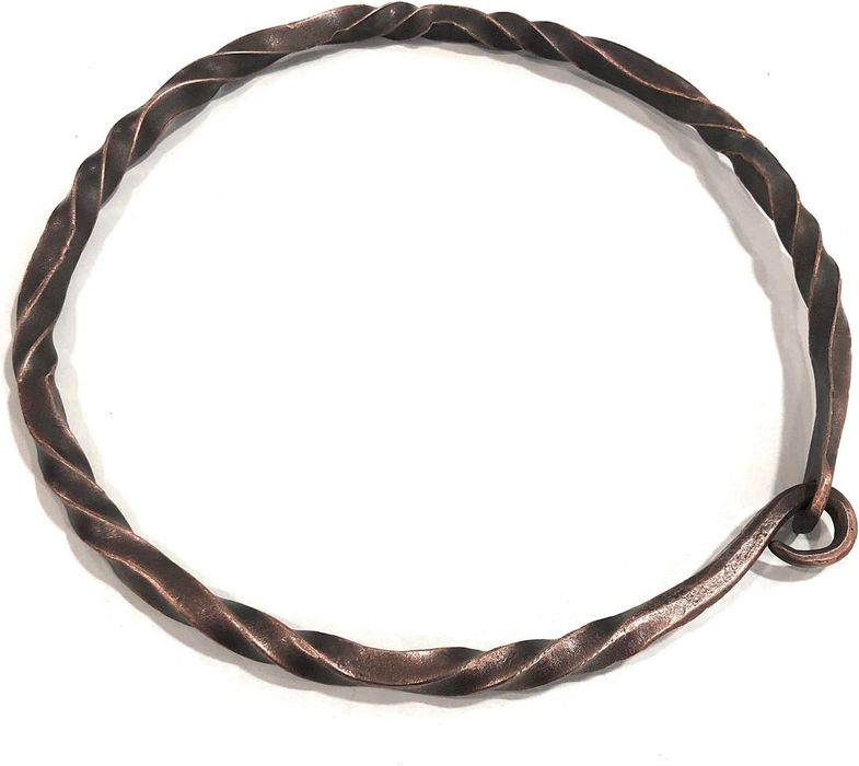 Other Hand Forged Iron Torc Celtic Necklace Viking Torque | Grailed