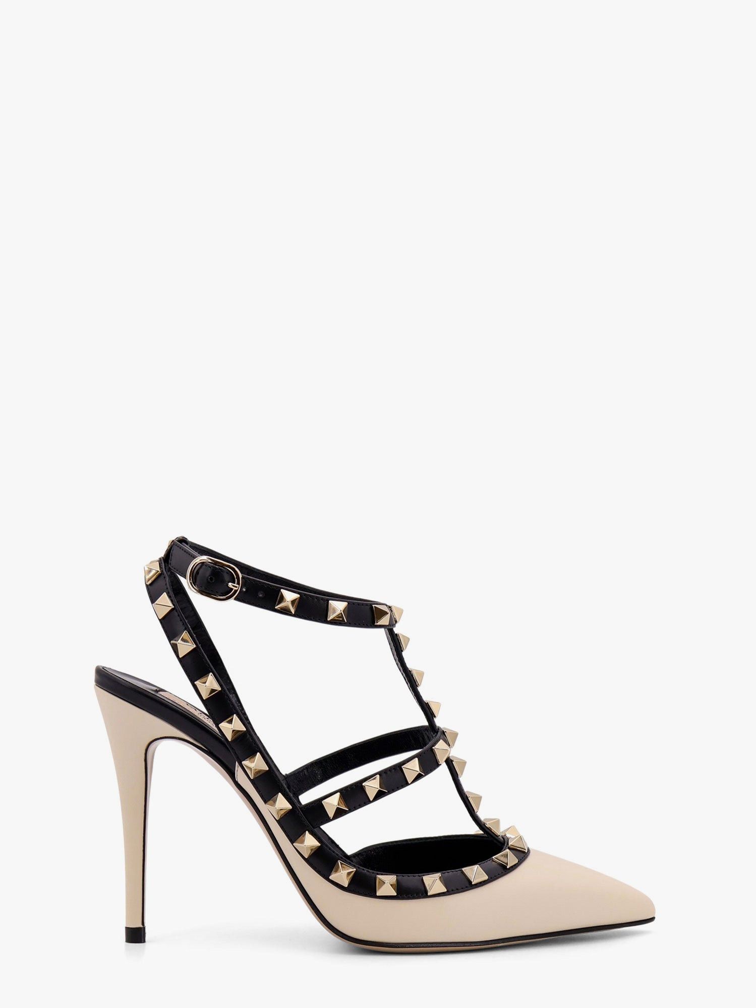 Valentino Garavani Rockstud Leather Slingback With Iconic Studs | Grailed