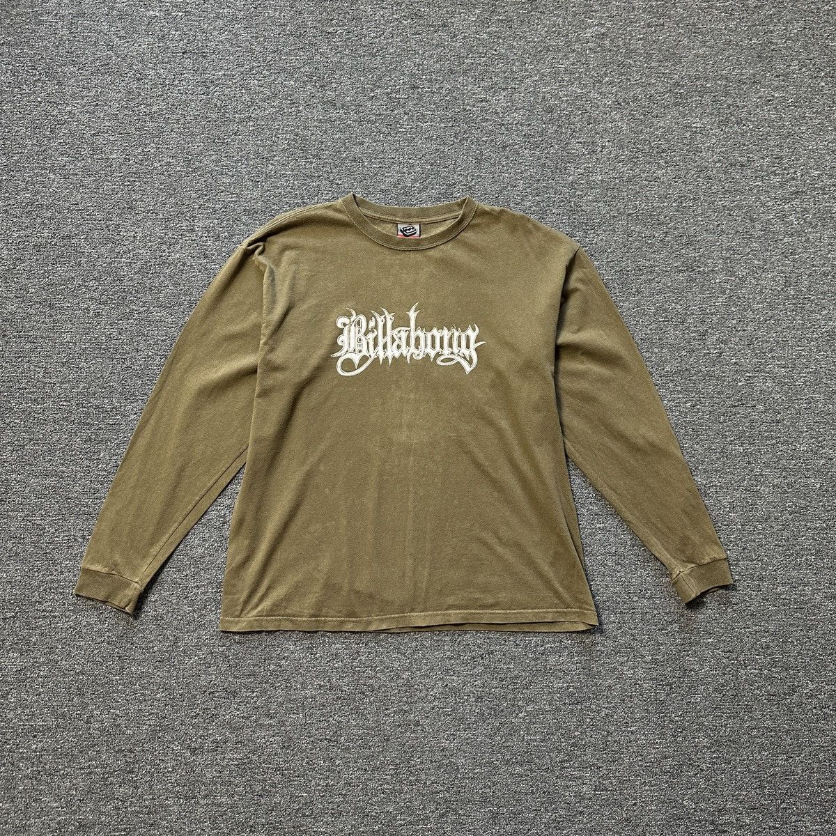 Billabong × Streetwear × Vintage Vintage Billabong Logo Olive Long ...